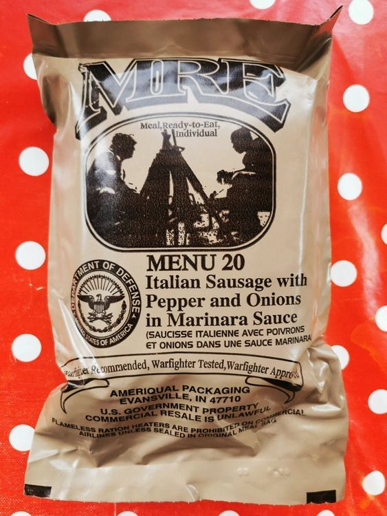 US Army MRE Ital.Sausage neuestes Menü! | Kaufen auf Ricardo