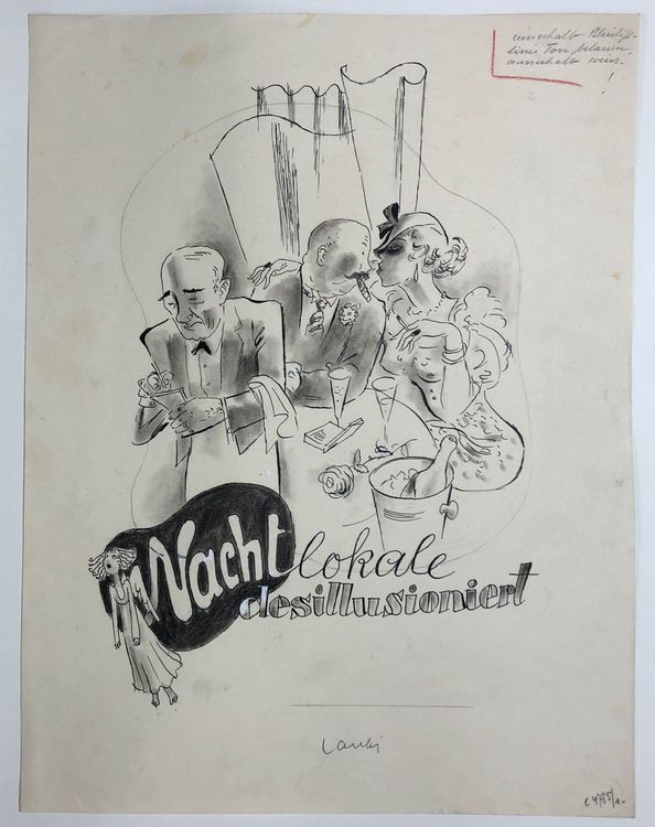 Hugo Laubi (1888-1959) Kohle Zeichnung | Kaufen auf Ricardo