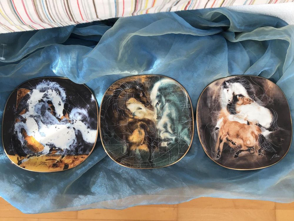 Hans Erni Teller / Pferde / Rosenthal | Kaufen auf Ricardo