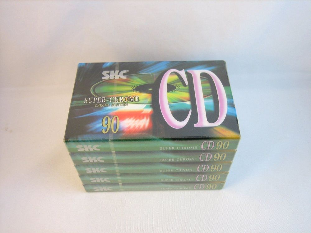 5 Stk. SKC CD 90 Chrome OVP. | Kaufen auf Ricardo