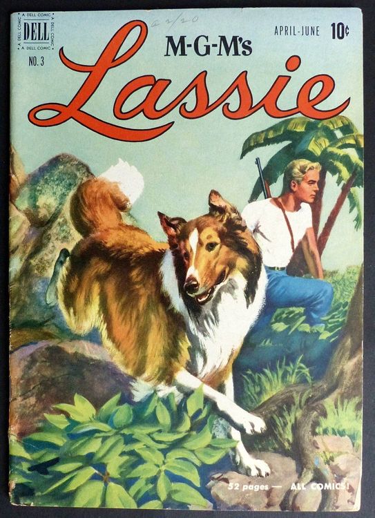 1951 MGM'S LASSIE #3 EARLY DELL COMIC ORIGINAL IN ENGLISH | Kaufen auf Ricardo