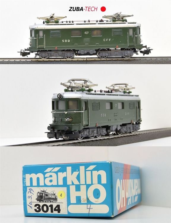 Märklin 3014 E-Lok RET 800 der SBB H0 WS | Acheter sur Ricardo