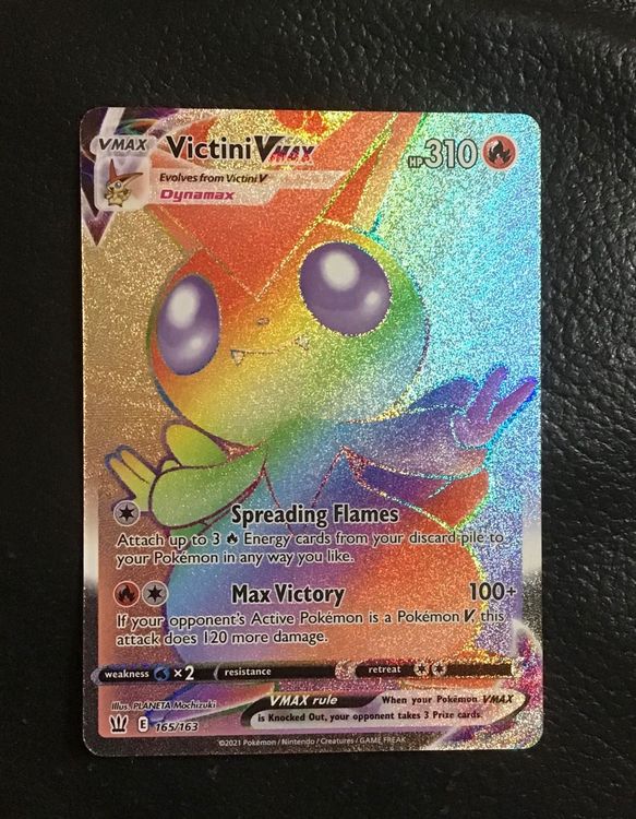 Pokemon victini vmax secret rare rainbow | Kaufen auf Ricardo