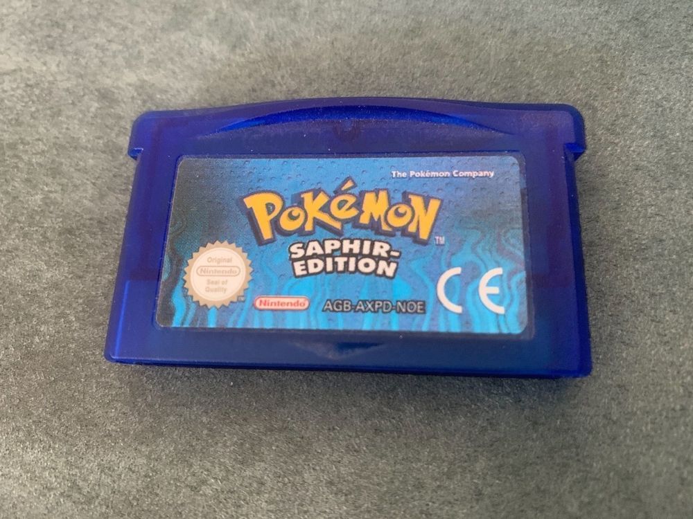 Original Pokémon Saphir Edition GBA DE | Kaufen auf Ricardo