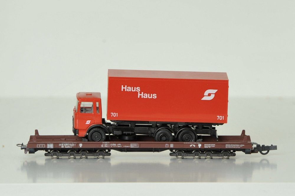 HO Güterwagen Mit LKW | Kaufen auf Ricardo