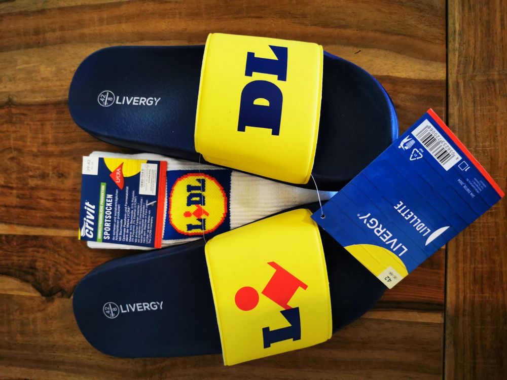 !! LIDL!! Lidletten mit Socken !! | Kaufen auf Ricardo