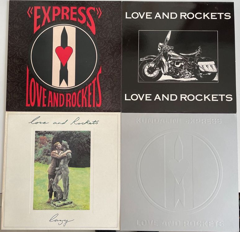 Love and Rockets: 1 LP + 3 Maxi Single | Kaufen auf Ricardo