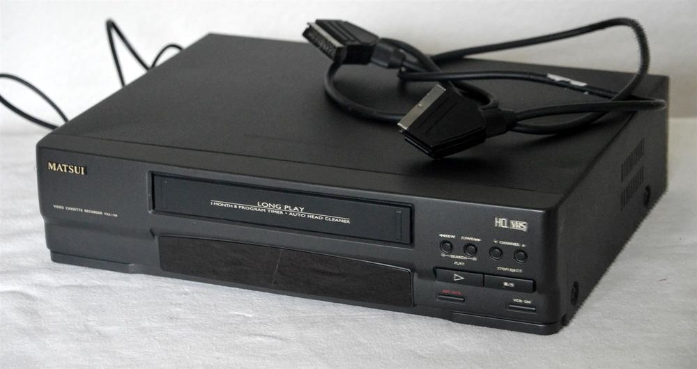 Videorecorder VHS Matsui VXA 1100 magnétoscope | Kaufen auf Ricardo