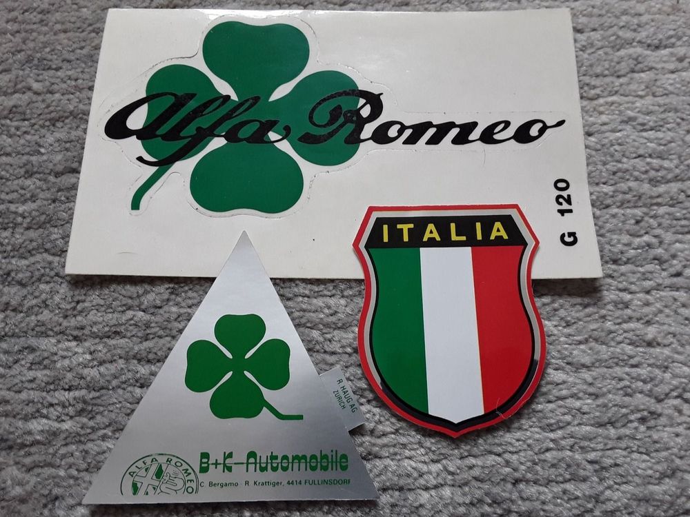 Alfa Romeo Quadrifoglio verde - Sticker! | Kaufen auf Ricardo