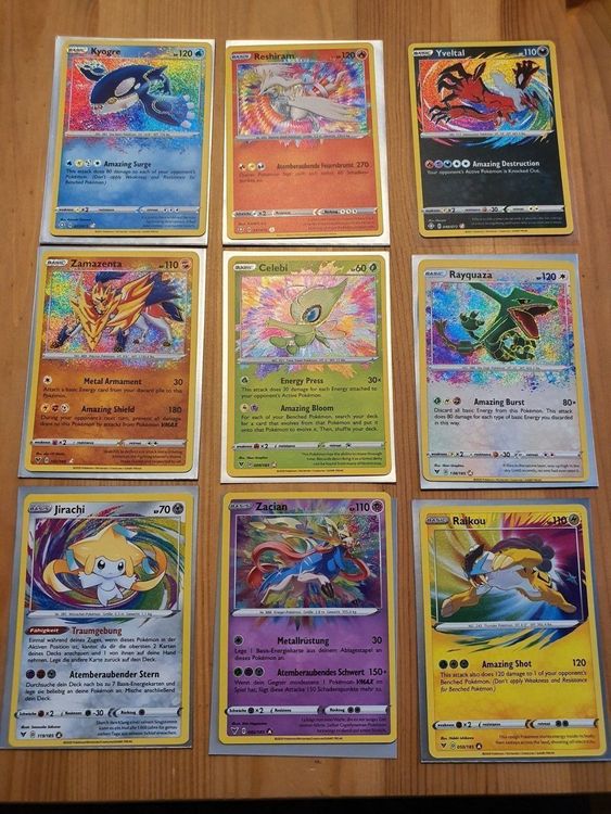 Pokemon Complete Amazing Rare Set Acheter Sur Ricardo