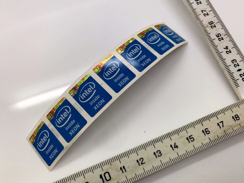 INTEL® CORE™ XEON™AUFKLEBER ¦ STICKER | | Kaufen auf Ricardo