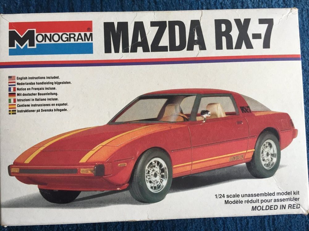 Mazda RX-7 Monogram Kit 1:24 | Kaufen auf Ricardo