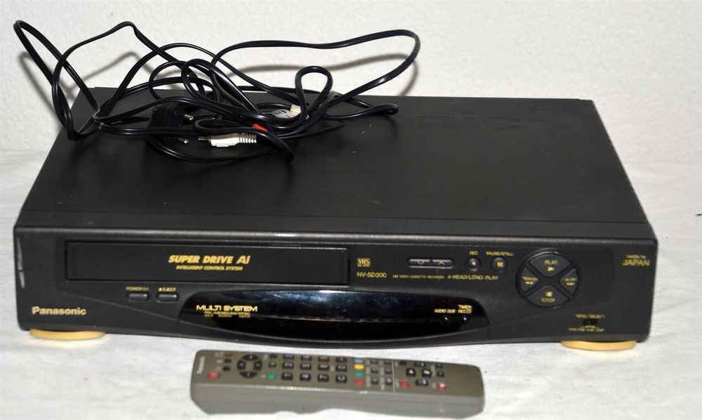 Videorecorder VHS Panasonic NV-SD300/RCA magnétoscope | Acheter sur Ricardo