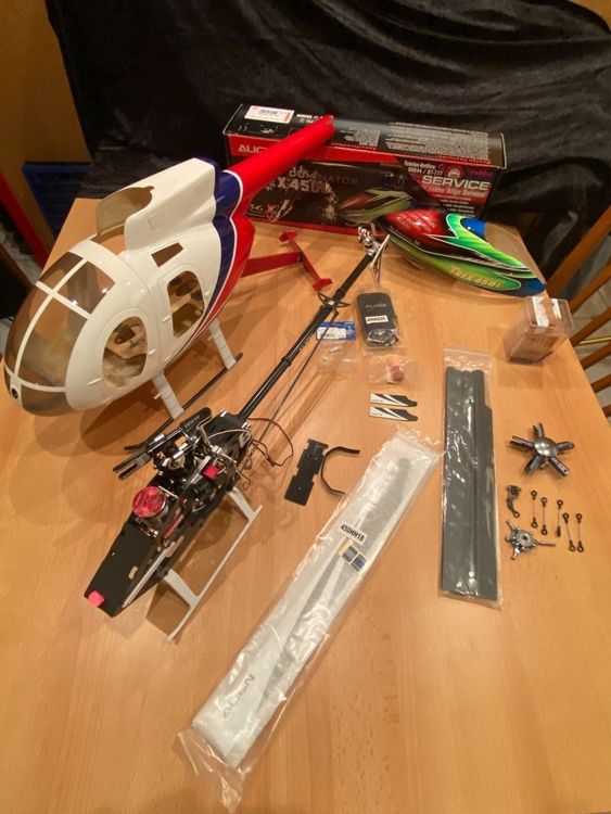 T-Rex 450L Dominator mit Hughes Scale | Kaufen auf Ricardo