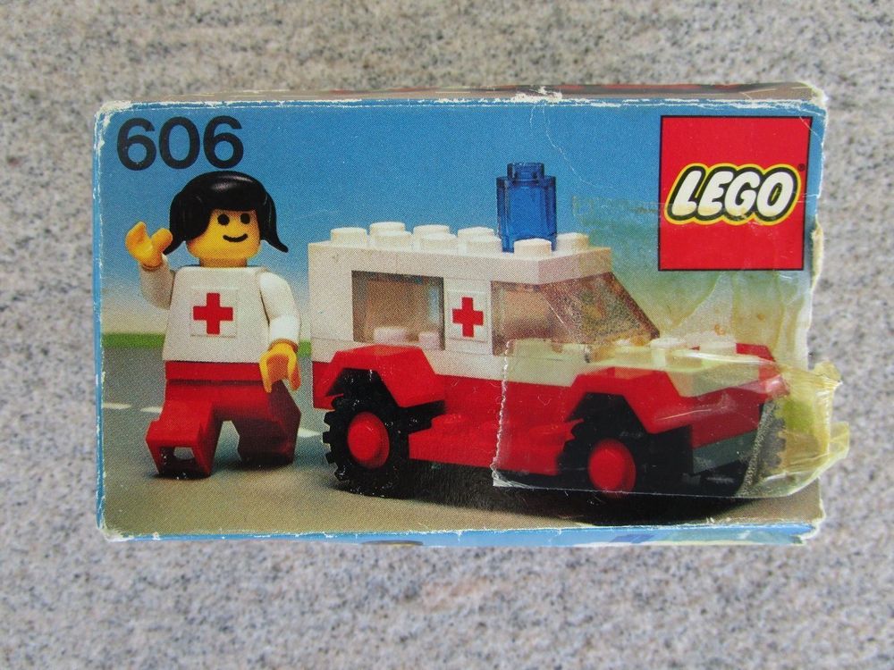 Vintage LEGO 606 - Ambulance | Kaufen auf Ricardo