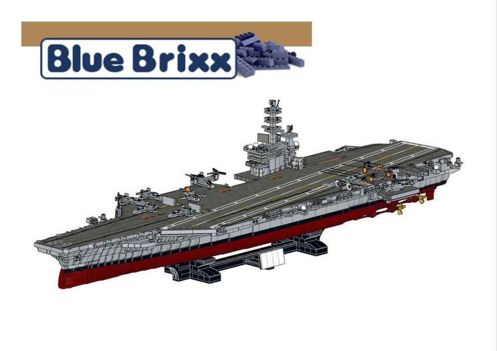 Bluebrixx USS NIMITZ (6030 Steine) | Kaufen auf Ricardo