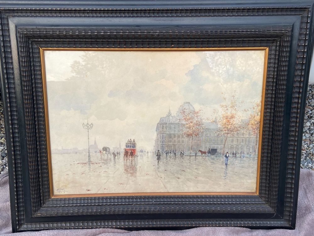 Ancienne aquarelle | Kaufen auf Ricardo