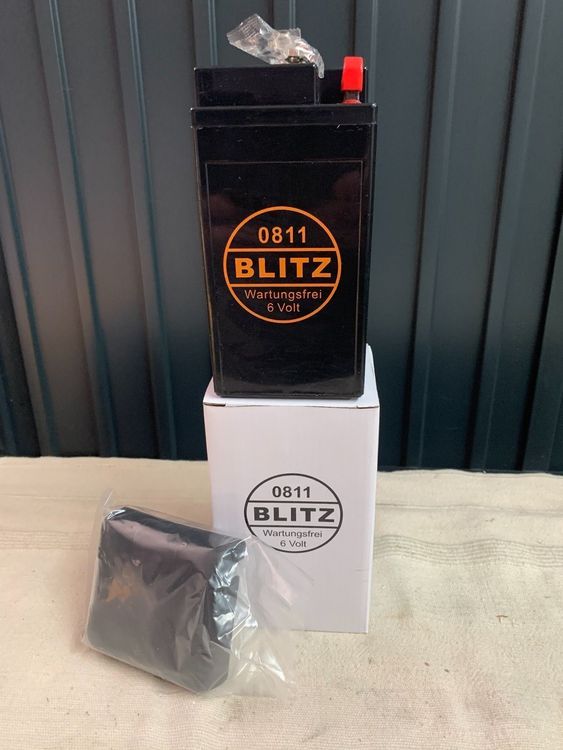 Motorrad Batterie Blitz 0811 GEL 6V 12AH | Kaufen auf Ricardo