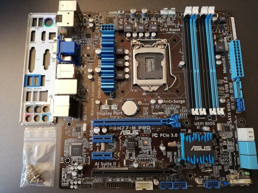 ASUS P8H77-M-PRO Mainboard LGA 1155 | Kaufen auf Ricardo