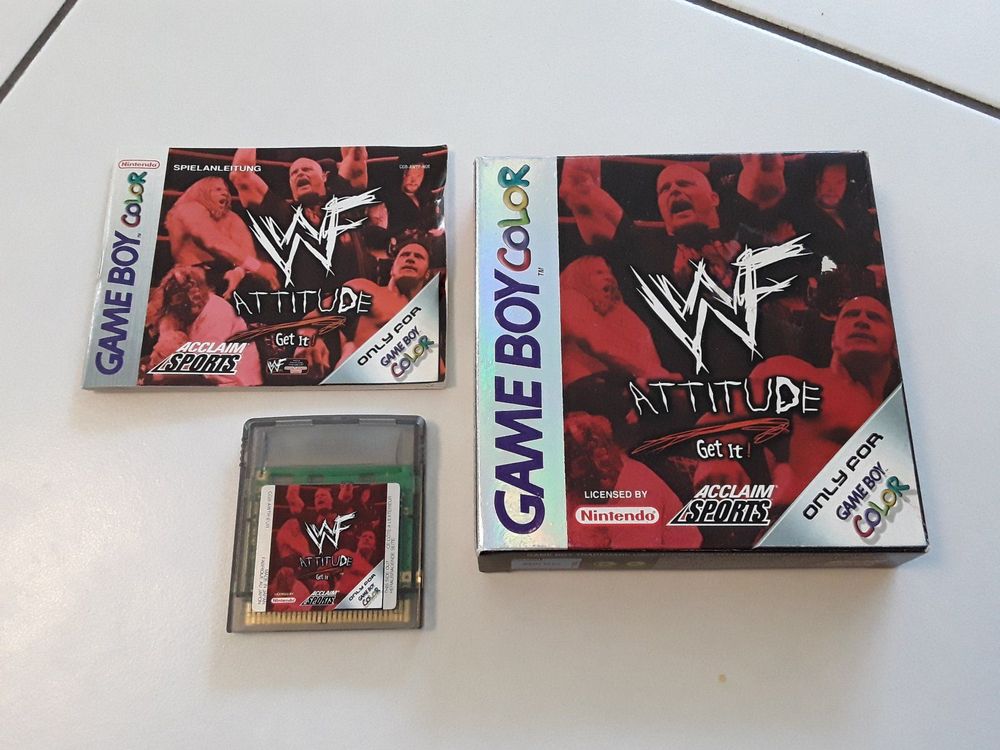 WWF Attitude Game Boy Color | Kaufen auf Ricardo