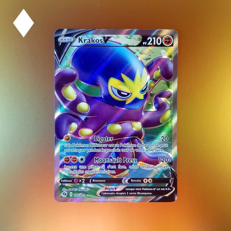 Pokemon Krakos (Grapploct) V - Full Art | Kaufen auf Ricardo
