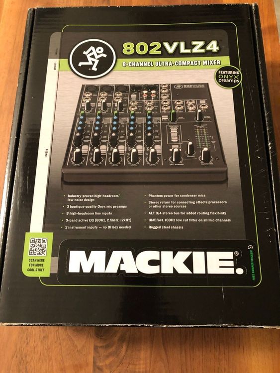 MACKIE 802-VLZ4 Mischpult Mixer 8-Kanal | Kaufen auf Ricardo