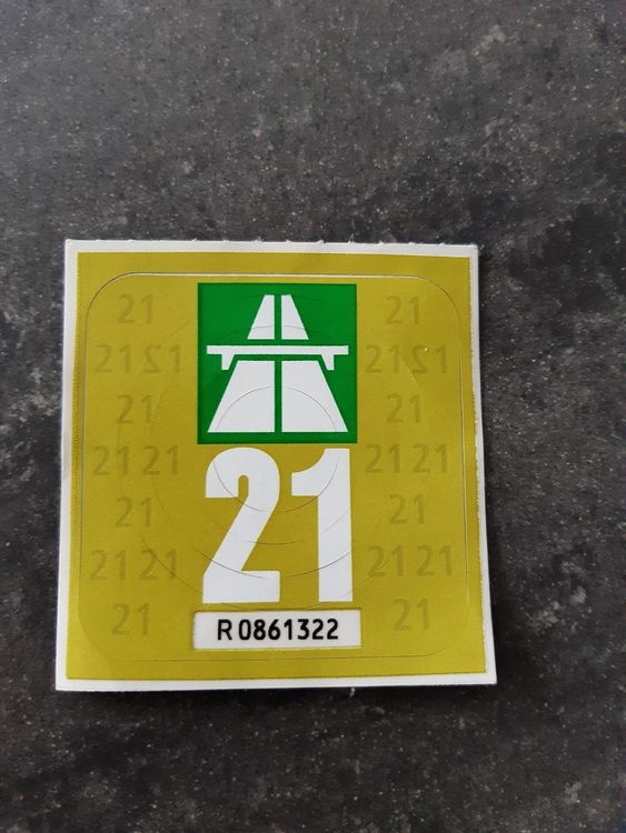 Autobahn Vignette 2021 | Kaufen auf Ricardo