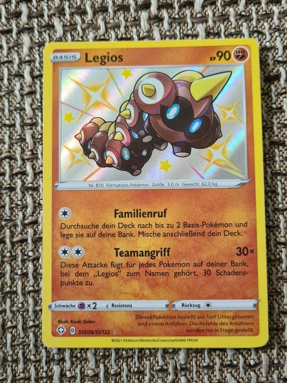 Legios Pokemonkarteshiny | Kaufen auf Ricardo
