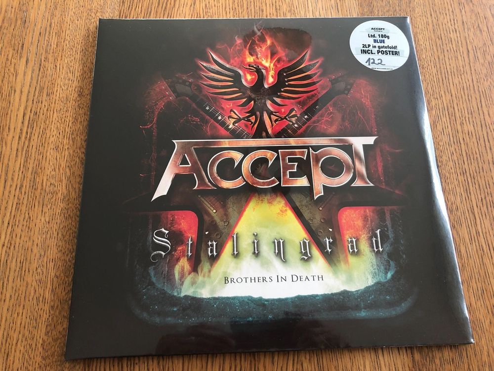 Accept Stalingrad Blue Vinyl 122/150 Lp | Kaufen auf Ricardo