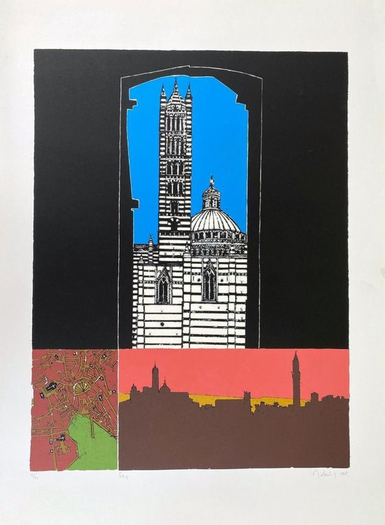 Urs Dickerhof Serigrafie 1968 | Kaufen auf Ricardo