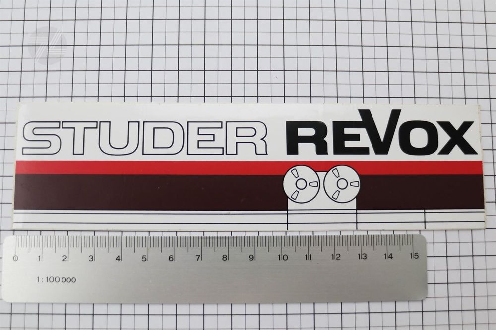 STUDER REVOX HiFi Vintage 70s Sticker CH | Kaufen auf Ricardo
