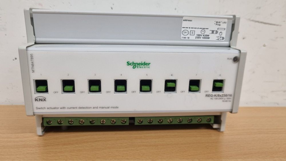 Schneider 8 Kanal KNX Schaltaktor | Kaufen auf Ricardo