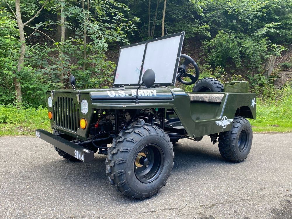 ATV Quad Kinder Willys-Jeep, 125ccm Benz | Comprare su Ricardo