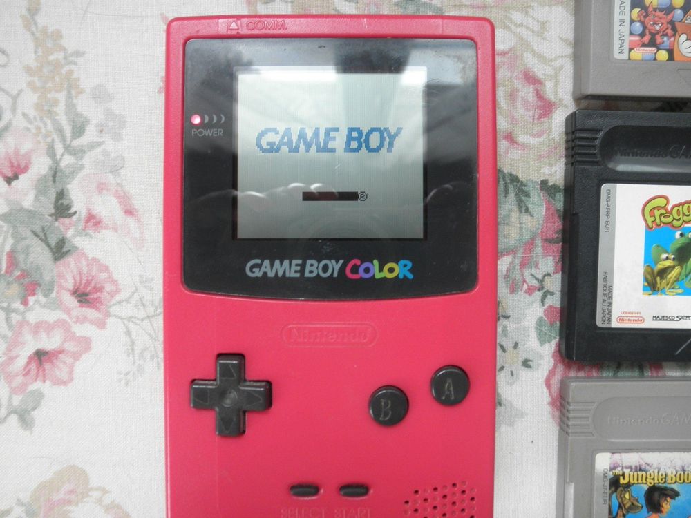 Game Boy Color Pink 12 Spiele Nintendo | Kaufen auf Ricardo