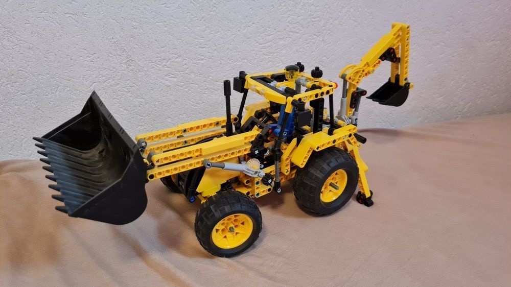 Lego technic 8069 Backhoe loader | Kaufen auf Ricardo