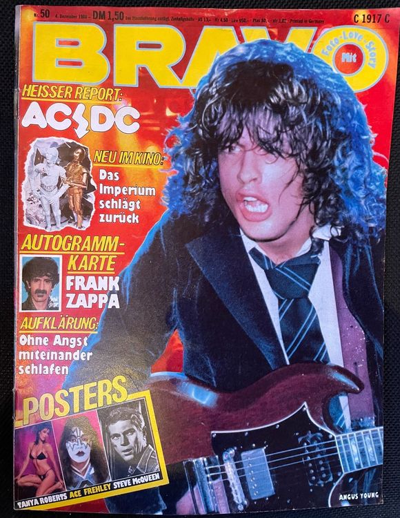 Bravo 50/80 v. Dez. 1980 mit KISS Poster | Kaufen auf Ricardo