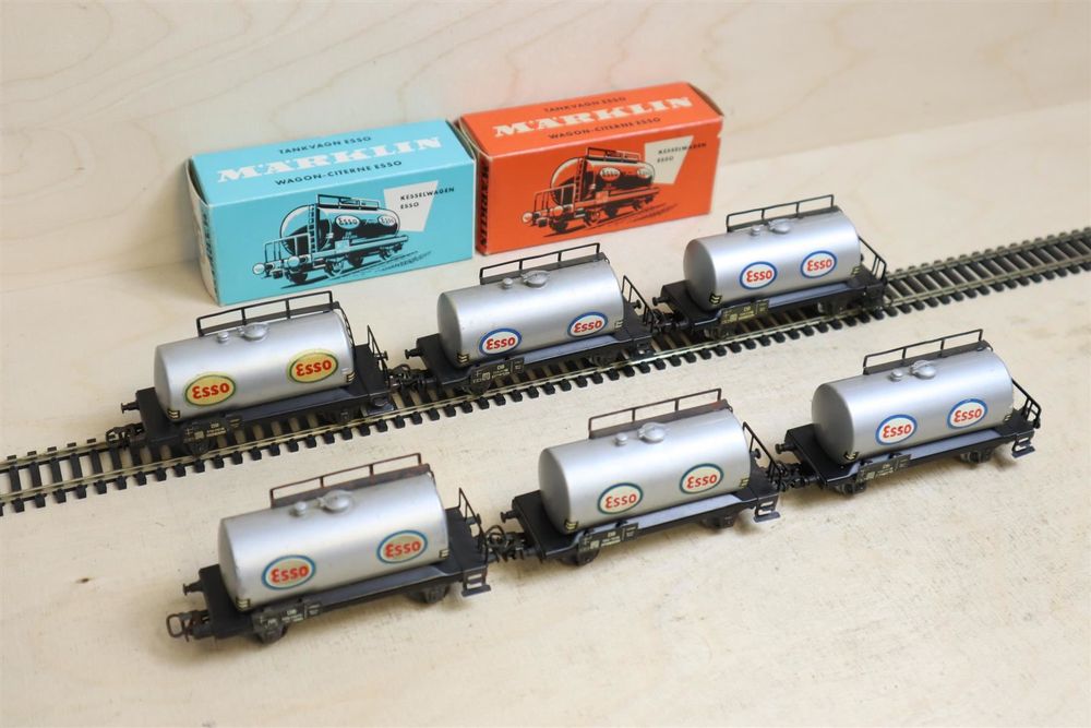 Märklin 6 x Kesselwagen Esso - 4501 | Acheter sur Ricardo
