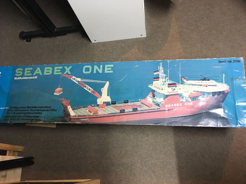 Graupner Seabex One Modellschiff Bausatz | Kaufen auf Ricardo