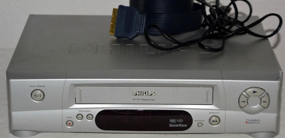 Videorecorder VHS Philips VR170 magnétoscope | Acheter sur Ricardo