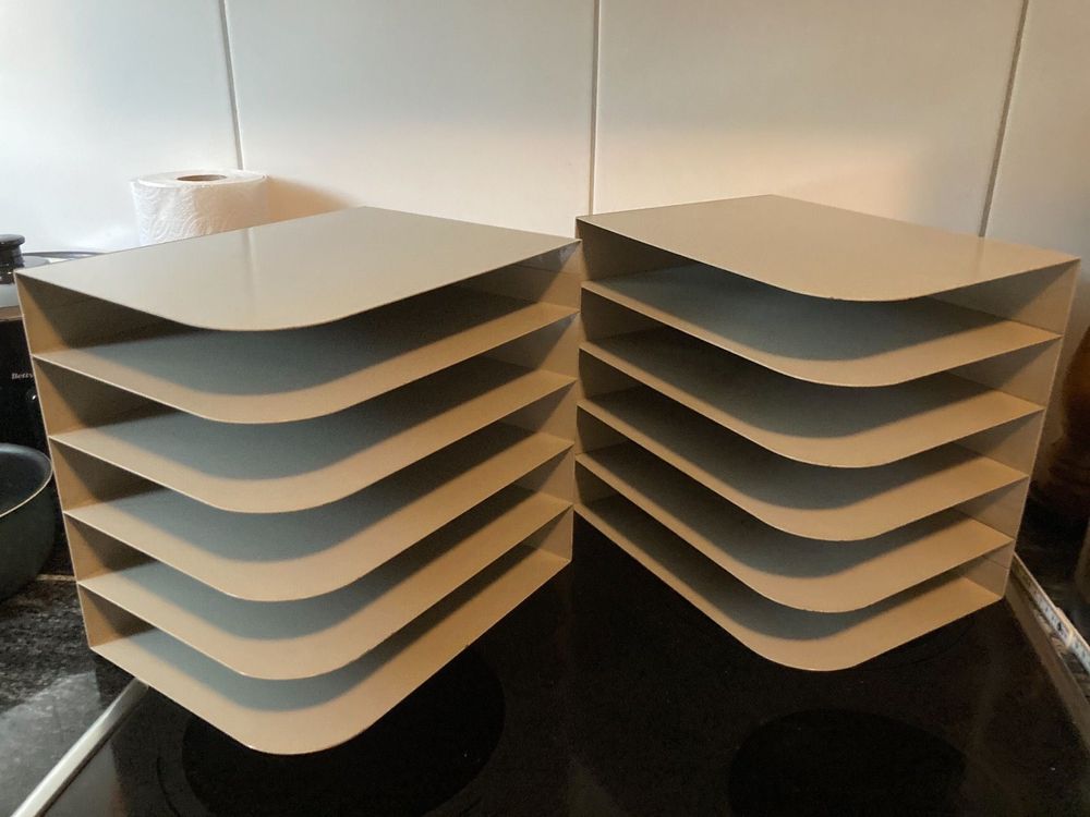 2 Ablage für Akten aus Metall für Büro | Kaufen auf Ricardo