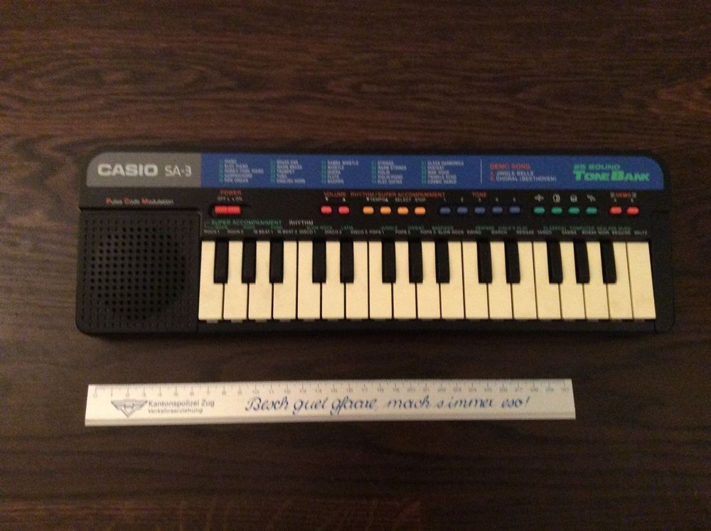 Mini Keyboard Casio SA-3 für Kinder | Kaufen auf Ricardo