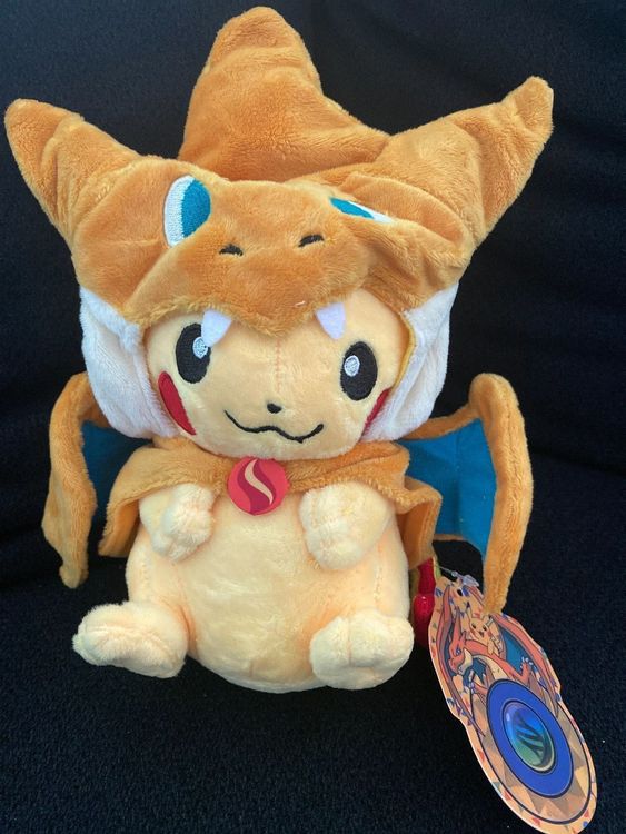 Pokemon Pancho Pikachu Glurak Plüsch 2 | Kaufen auf Ricardo