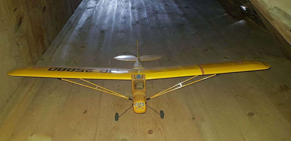 Piper Cub RC Modellflugzeug BALSA | Kaufen auf Ricardo