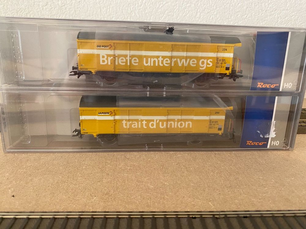 ROCO H0 76200 DC SET WAGONS POSTE CFF | Kaufen auf Ricardo