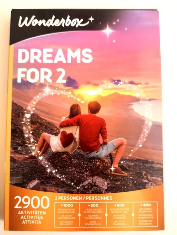 Geschenkbox - Dreams for 2 (Wonderbox) | Kaufen auf Ricardo