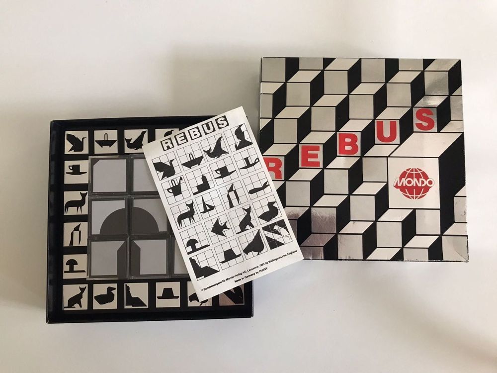 Rebus Puzzle Mid Century Space Age RAR | Kaufen auf Ricardo