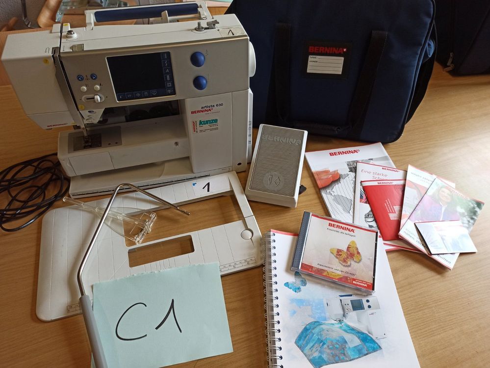 Nähmaschine Bernina Artista 630 | Kaufen auf Ricardo