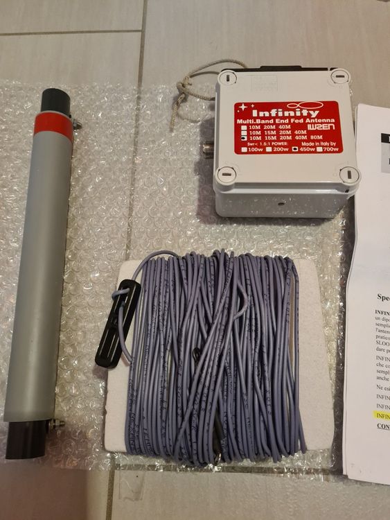 Infinity Wire End Fed half wave antenna | Acheter sur Ricardo