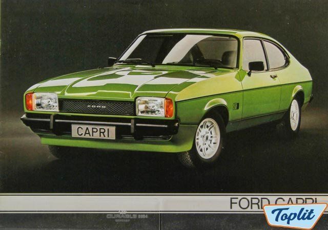 ORIGINAL NEUWAGEN PROSPEKT FORD CAPRI II ALLE TYPEN - 1976 | Acheter ...