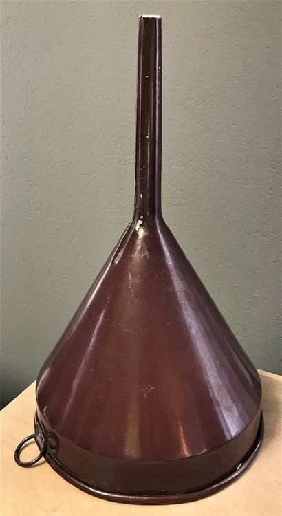 Metall TRICHTER XXL vintage gross 43 cm | Kaufen auf Ricardo